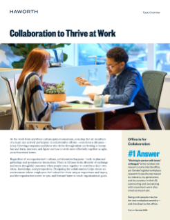 Collaboration Overview | 文件详细信息 | Haworth